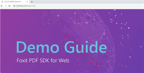 developer guide for foxit pdf sdk for web 7 2 foxit developers