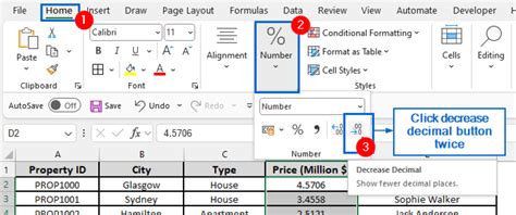 How To Round Numbers In Excel Without Formula 4 Quick Tricks Excel Insider