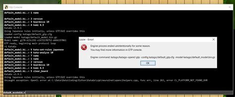 KataGo OpenCL Fails On Radeon RX Issue Lightvector KataGo GitHub