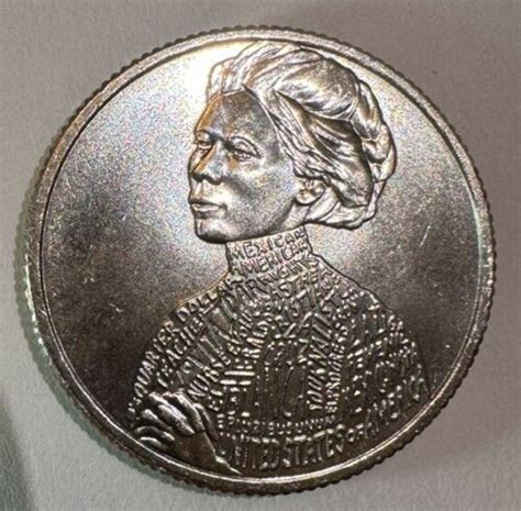 Error 2023 P Jovita Idar Quarter Error Coin Mint “in Cod We Trust