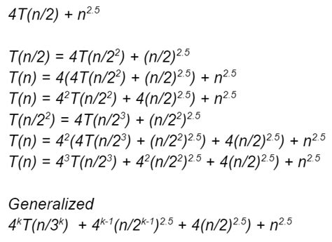 Solved Please Solve The Following Recursion 4tn2