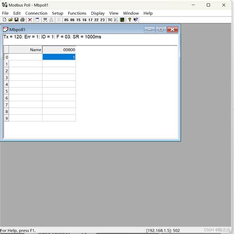 使用modbuspoll和modbusslave软件调试modbus tcp通信 modbus slave csdn博客