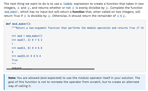 Solved The Next Thing We Want To Do Is To Use A Lambda Chegg