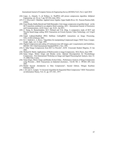 Jpeg Image Compression Using Discrete Cosine Transform A Survey Pdf