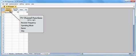 IC T90 Radio Programming Software