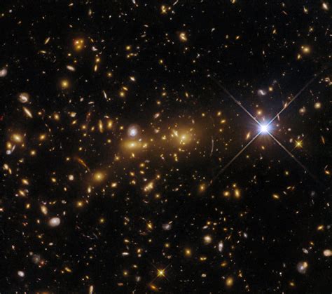 Hubble Galaxy Collision