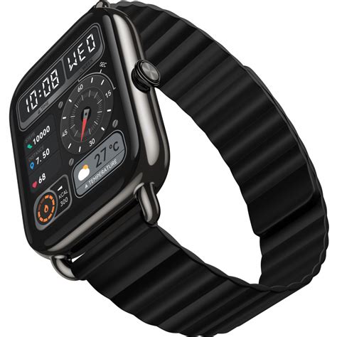 Smartwatch Haylou RS4 Plus LS11, Curea Magnetica, Negru | GSMnet.ro