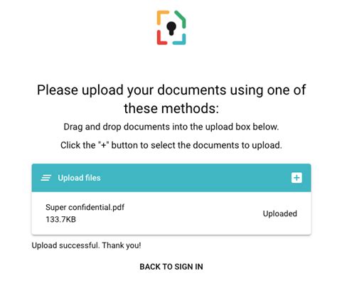 How To Use Mydocsafe Secure Document Upload Link