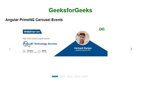 Angular PrimeNG Carousel Events GeeksforGeeks