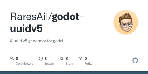 Github Raresail Godot Uuidv A Uuid V Generator For Godot