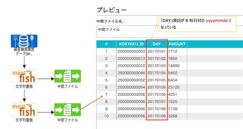 【faq 製品版alzeta】yyyymmdd日付をyyyy mm dd日付に変換したい ipoc hp