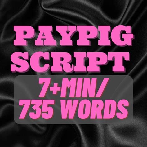 Nsfw Script Etsy Australia