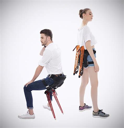 Lex Bionic Wearable Chair Attaches To Your Backside Raises Over 140k