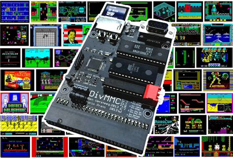 DivMMC EnJOY SD Card And Joystick Interface For Any ZX Spectrum