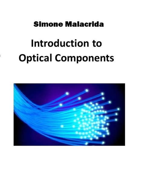 Introduction To Optical Components Leanpub Pdfipadkindle