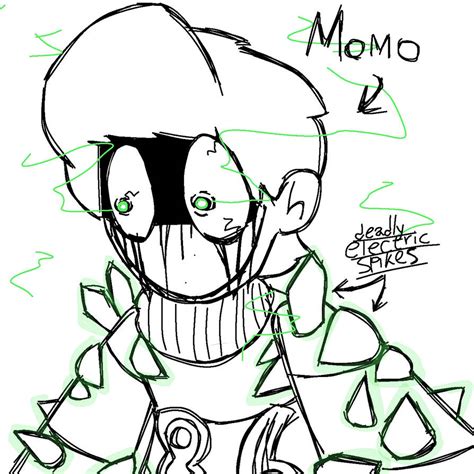 Momo Is Ready To Throw Hands By Discoman469 On Deviantart