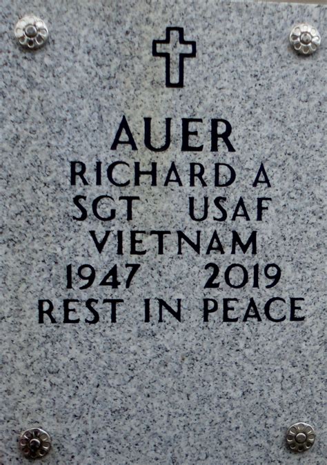 Richard Arthur Auer 1947 2019 Find A Grave Memorial