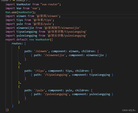 Vuerouter配置与使用教程 Csdn博客
