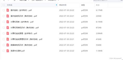 计算机考研王道408【数据结构计算机组成原理操作系统计算机网络】知识点总结（pdf版）王道计算机组成原理pdf Csdn博客
