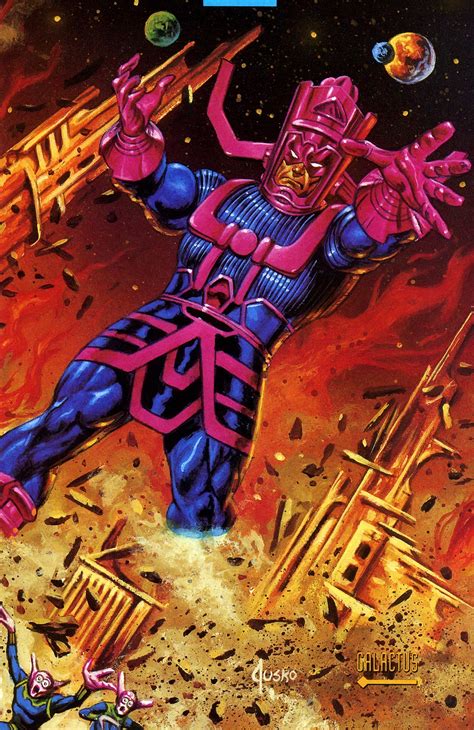 Galactus By Joe Jusko Marvel Comics Art Marvel Cards Marvel