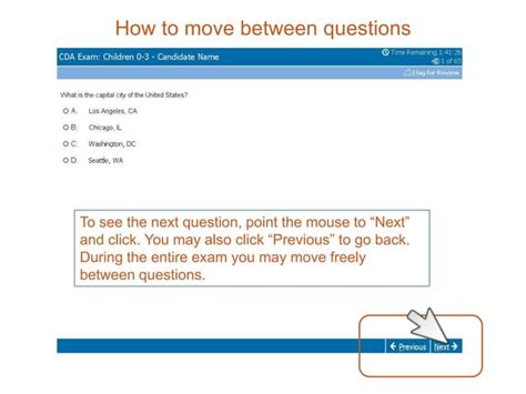 Cda Exam Tutorial Pptx Educational Assessment Education