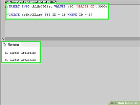 How To Use Sql 8 Steps With Pictures Wikihow