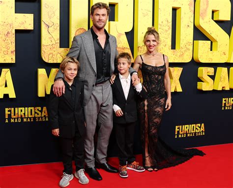 Chris Hemsworth Familie Chris Hemsworth Elsa Pataky Welcome New