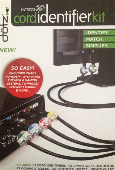 Dotz Home Entertainment Cord Identifier Kit Review Living The Fantabuless Lifeliving The