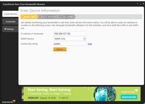 🥇real Time Bandwidth Monitor