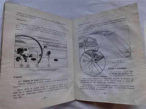 Manual Original Citroen 2cv Instrucciones Guantera 3cv Azl En Venta En La Matanza Bs As G B A