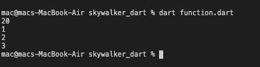 Tutorial Flutter Penulisan Function Dart