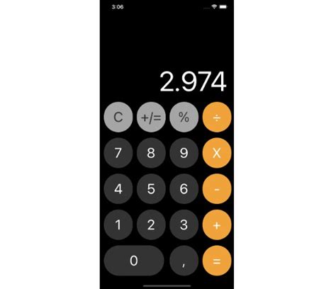 React Native IOS Like Calculator