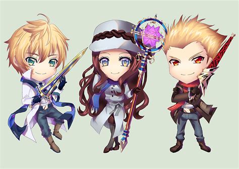 Fgo Chibis By Rialynkv On Deviantart