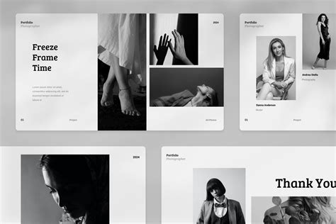 Portfolio Photographer PowerPoint Presentation Templates GraphicRiver