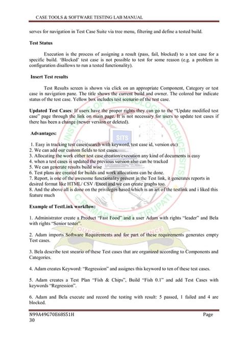 software testing lab manual pdf