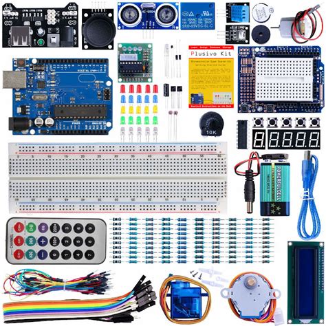 Plusivo Microcontroller Super Starter Kit 196 Pcs