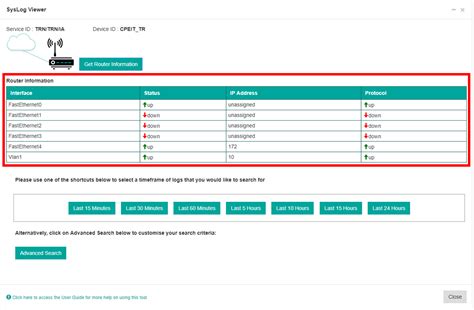 How To Use The Syslog Viewer Tool Colt Online Help