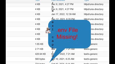 Env File Hidden At Cpanelhow To Find Env File Env File Missing