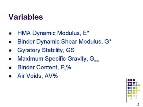 Presentation 3 Reliability Analysis R Nielsen 1 Variables