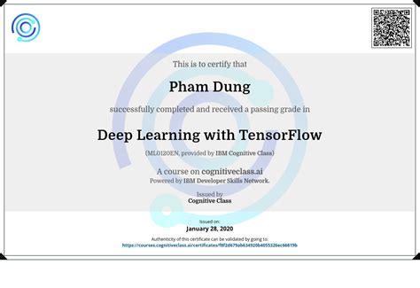 Ibm Cognitive Class Ml0120en Certificate Cognitive Class