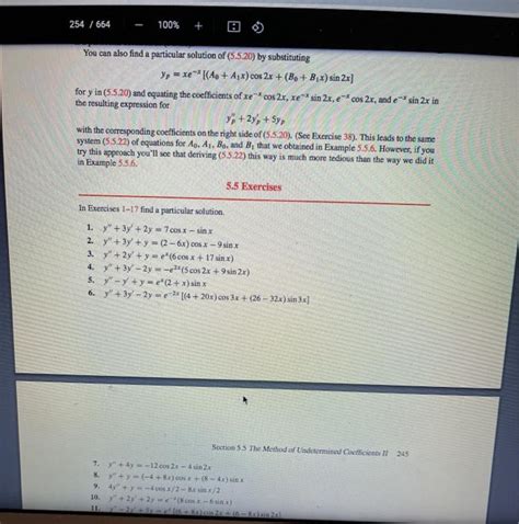 Solved 233 804 In Example 556 O 55 Exercises In