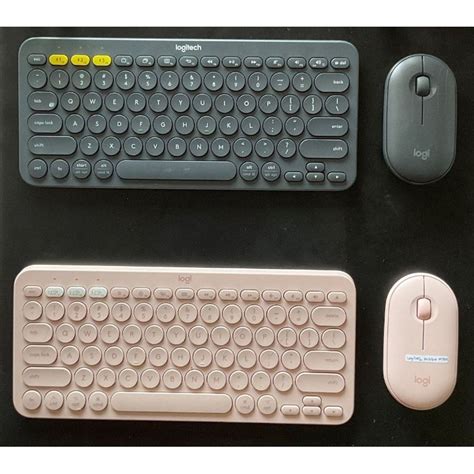 Jual Keyboard K380 Dan Pebbel Mouse Shopee Indonesia