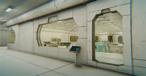 Sci Fi Laboratory Modular Interior And Props 3d Sci Fi Unity