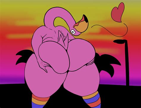 Rule 34 Absurd Res Anthro Ass Avian Bellyboi13 Big Butt Bird Flamingo