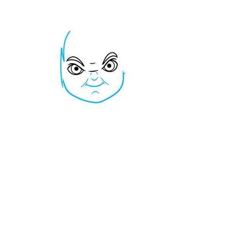 How To Draw Chucky Really Easy Drawing Tutorial