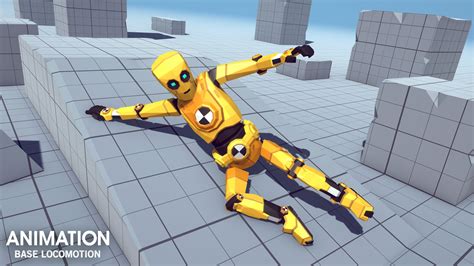 synty animation base locomotion character animset