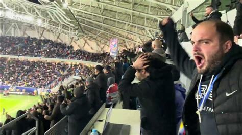 მიქაუტაძეს გოლი სტადიონის რეაქცია გაგიჟდა ხალხი Youtube