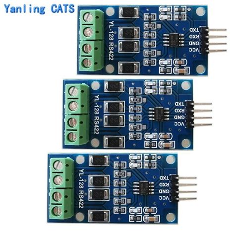 rs422 a ttl max490 conversión ttl a 422 módulo dúplex completo rotación