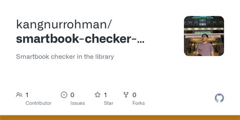 Github Kangnurrohmansmartbook Checker Library Smartbook Checker In