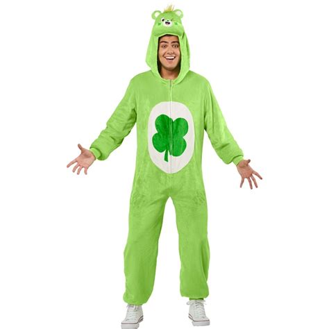 Care Bears Good Luck Bear Costume For Adults Jumpsuit Party Expert